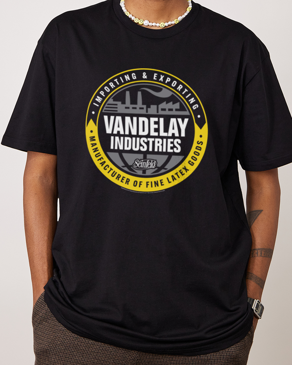 Vandelay Industries Logo T-Shirt | Official Seinfeld Merch Australia | Threadheads