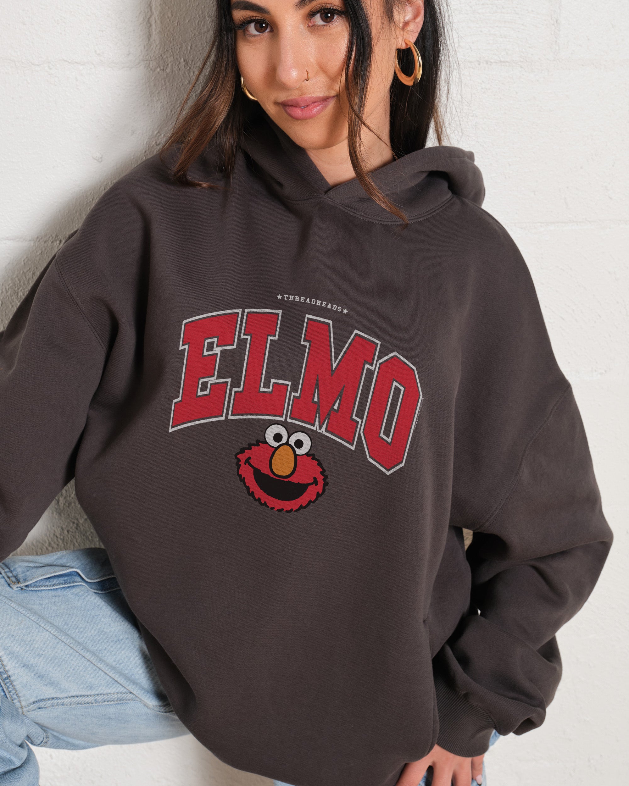 Elmo College Hoodie | Official Sesame Street Merch Australia