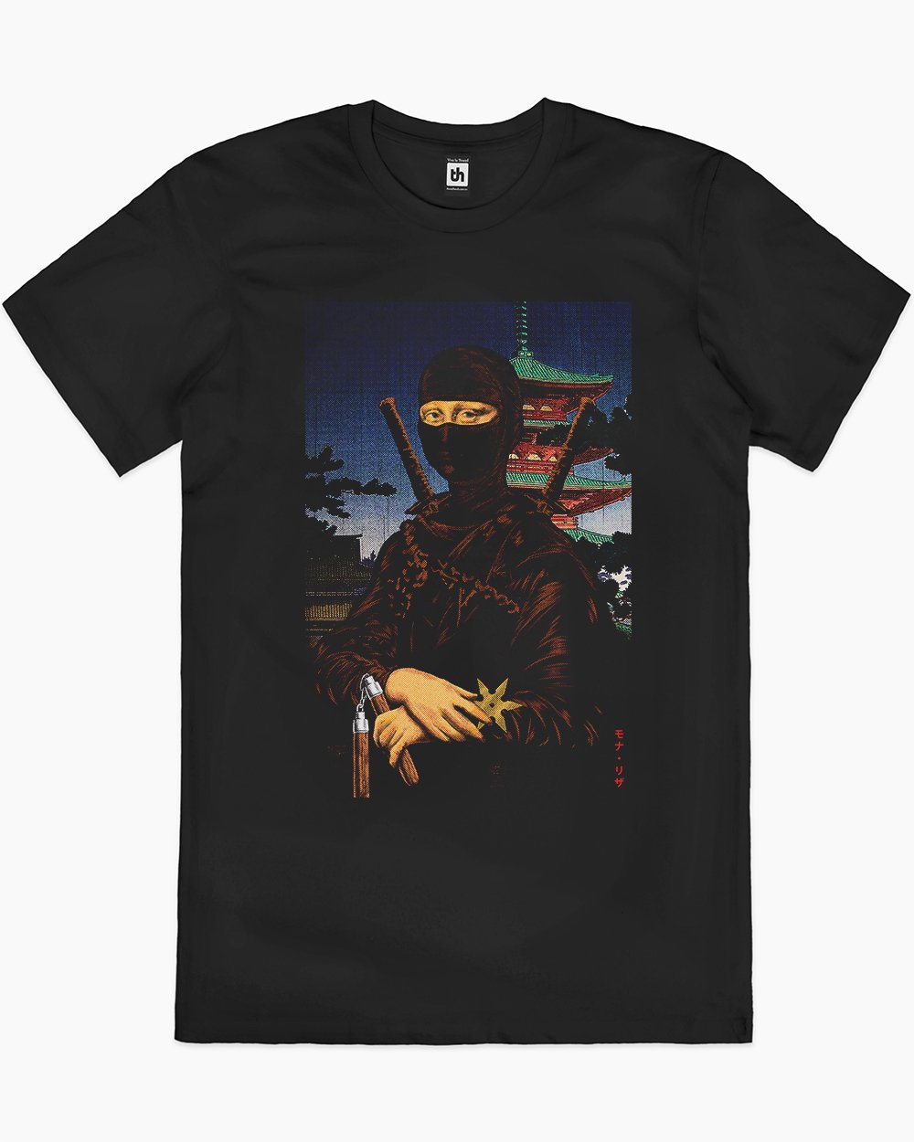 Mona Ninja T-Shirt | Japan Aesthetic T-Shirt | Threadheads