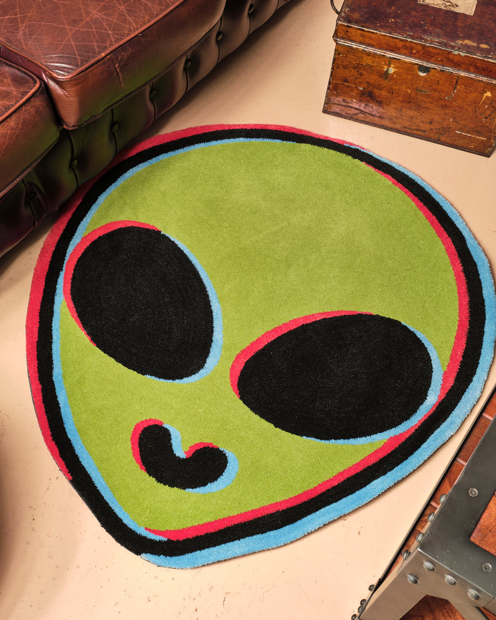 Alien Head Rug | Threadheads Exclusive Australia