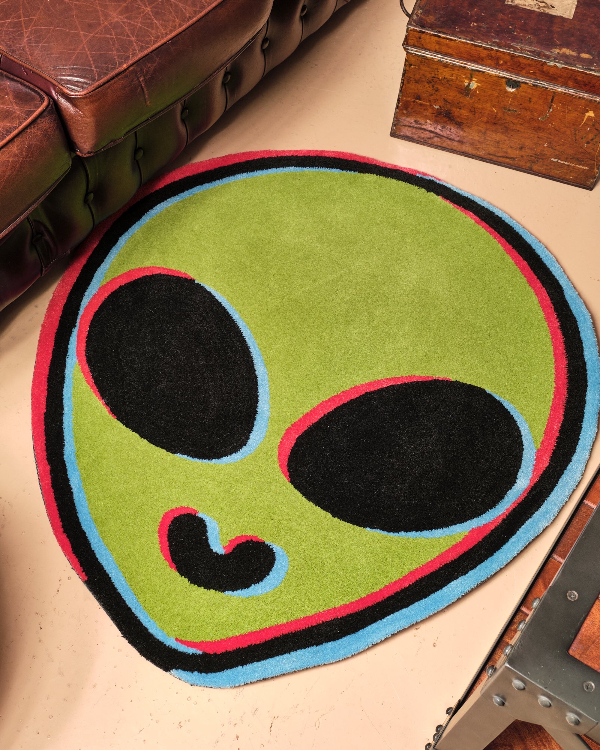 Alien Head Rug | Threadheads Exclusive Australia