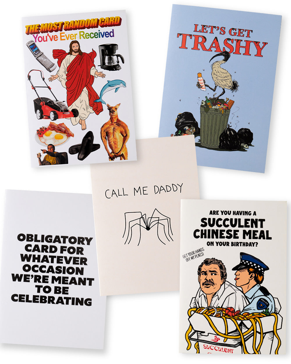 Aussie Birthday Greeting Card Bundle | Funny Happy Birthday Cards Australia
