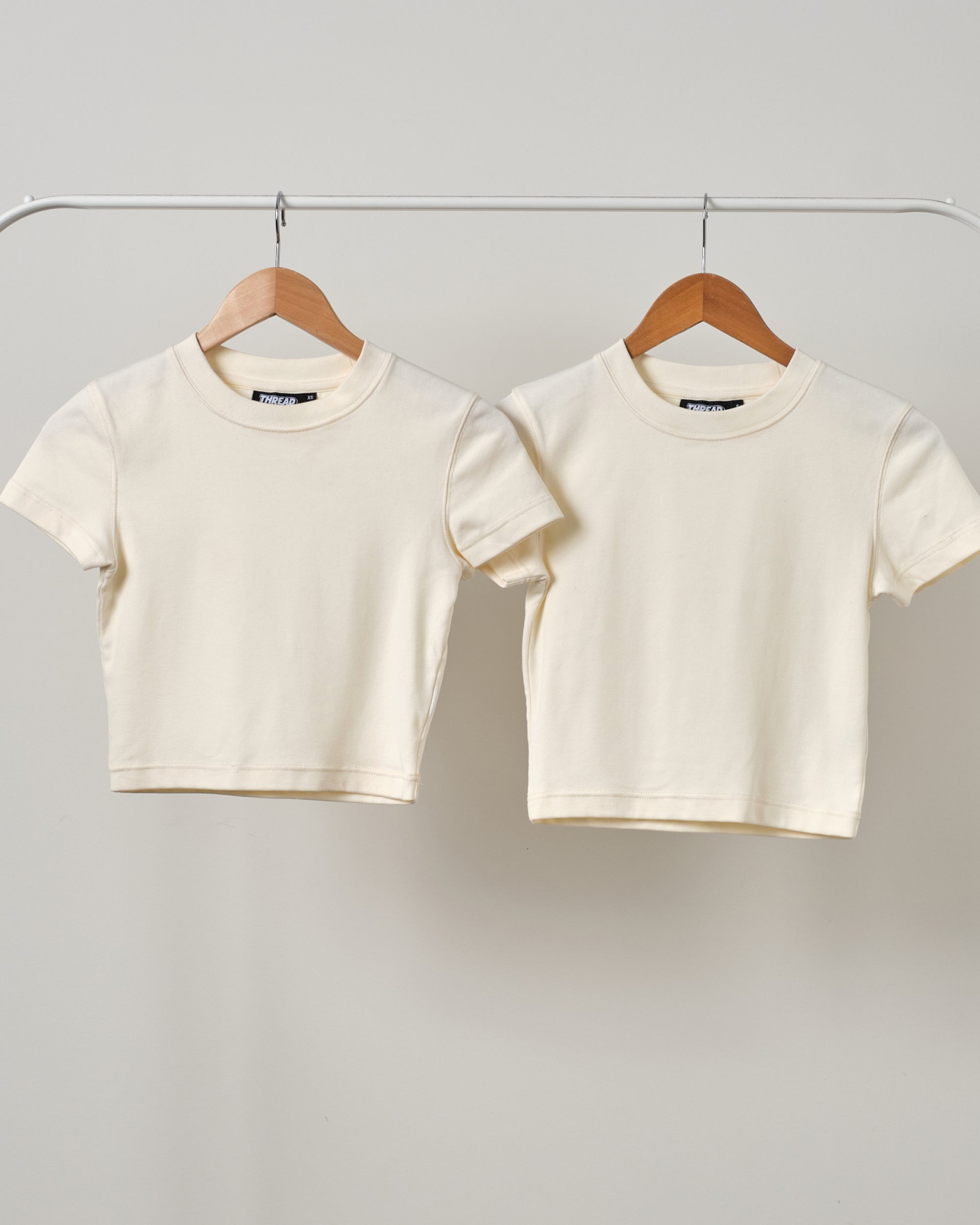 Baby Tee 2 Pack: Natural | Threadheads Australia
