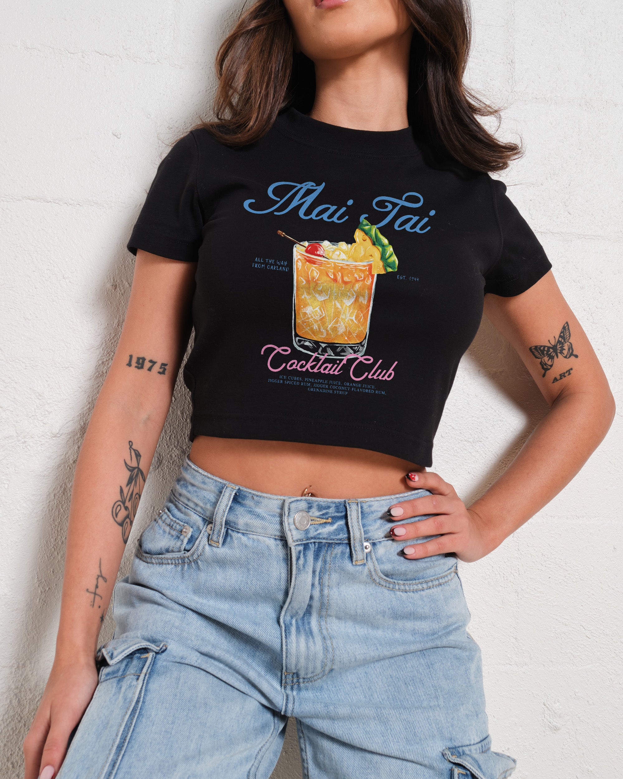 Mai Tai Baby Tee | Graphic Baby Tee Australia