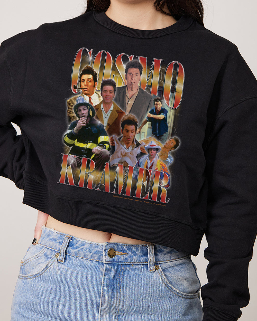 Vintage Kramer Crop Jumper | Official Seinfeld Merch Australia