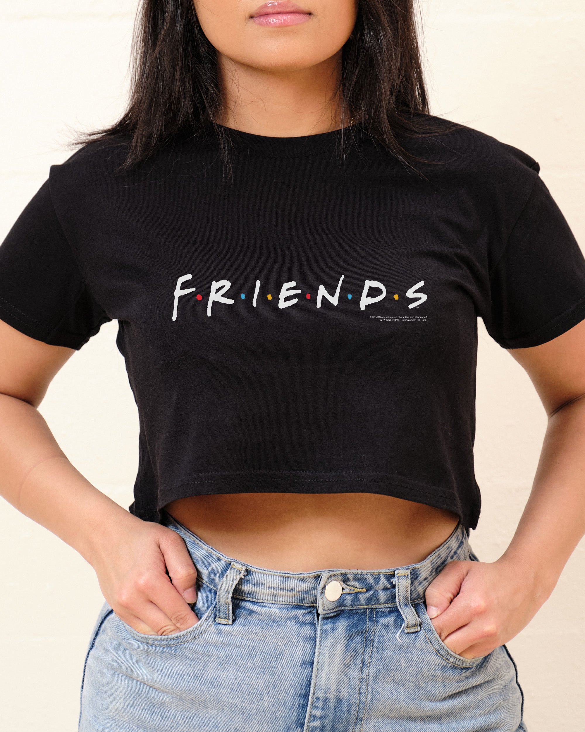 Friends Logo Crop Tee | Official Friends Merch Australia