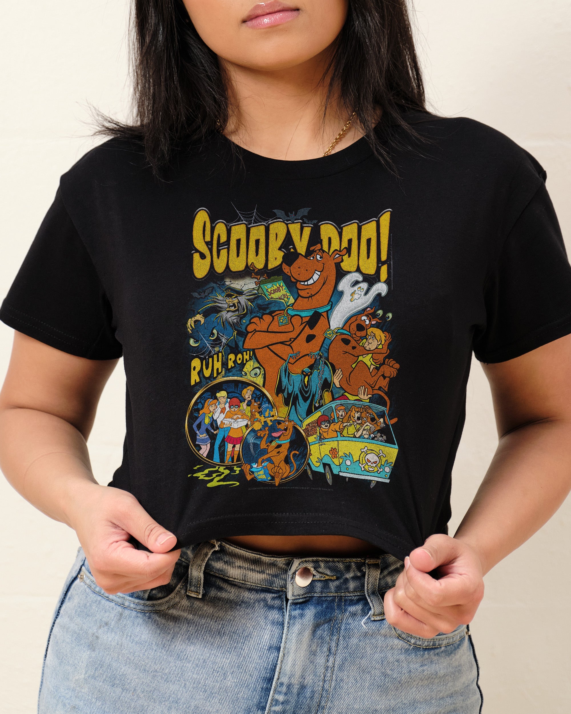 Scooby Doo Vintage Crop Tee | Official Scooby-Doo Merch Australia