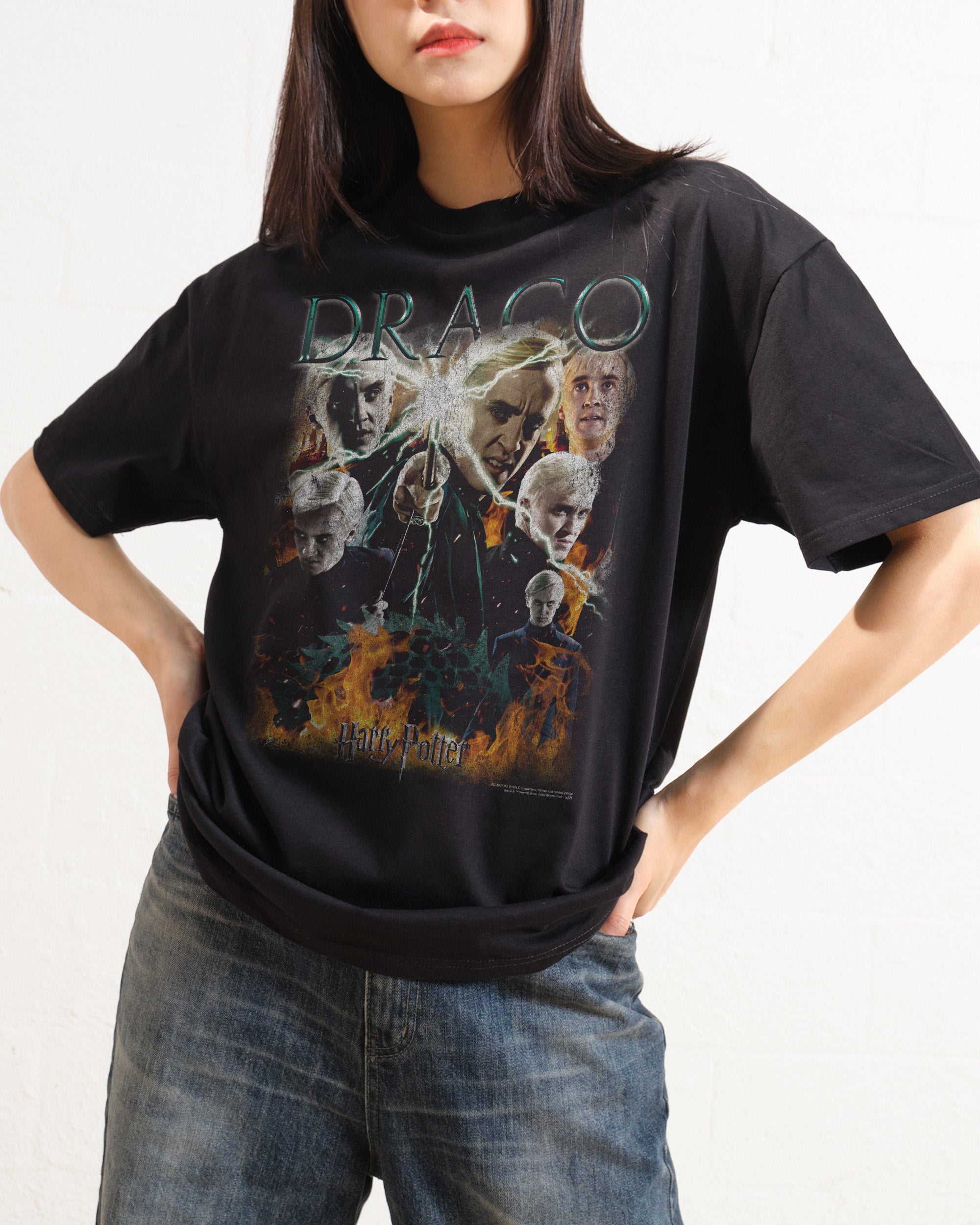 Draco Vintage T-Shirt | Official Harry Potter Merch Australia