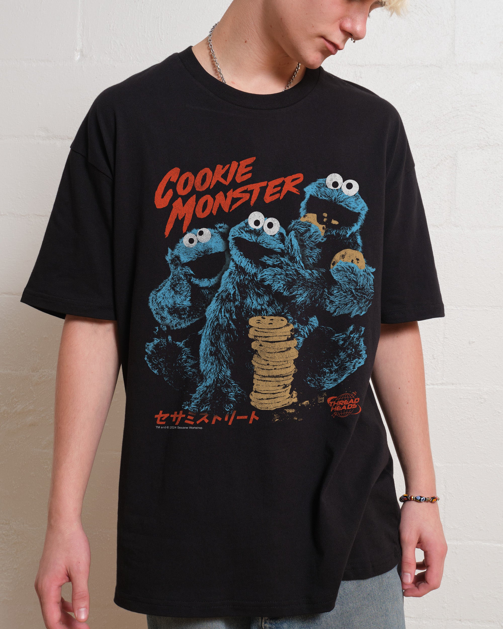 Cookie Kaiju T-Shirt | Official Sesame Street Merch Australia