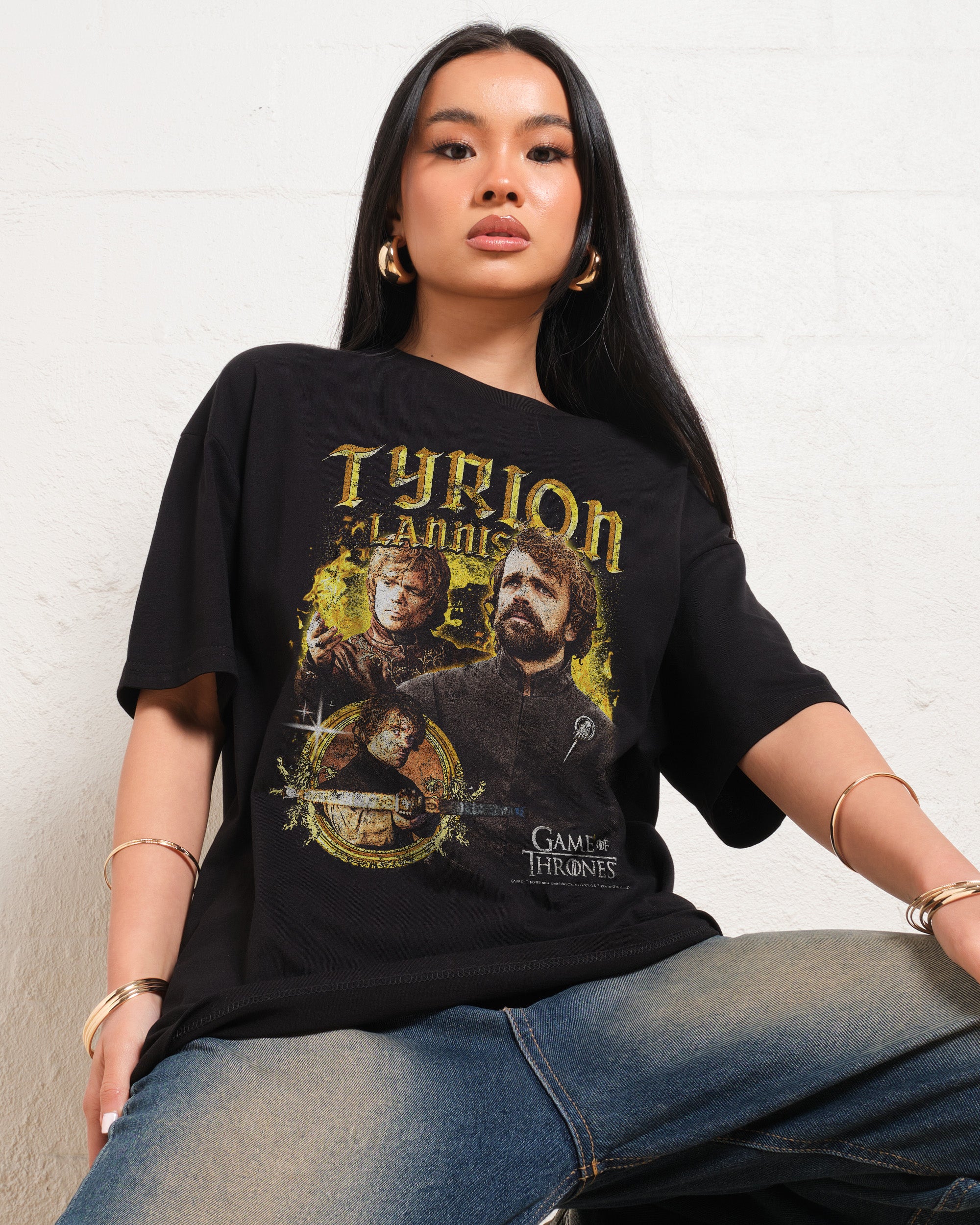 Vintage Tyrion Lannister T-Shirt | Official Game of Thrones Merch Australia