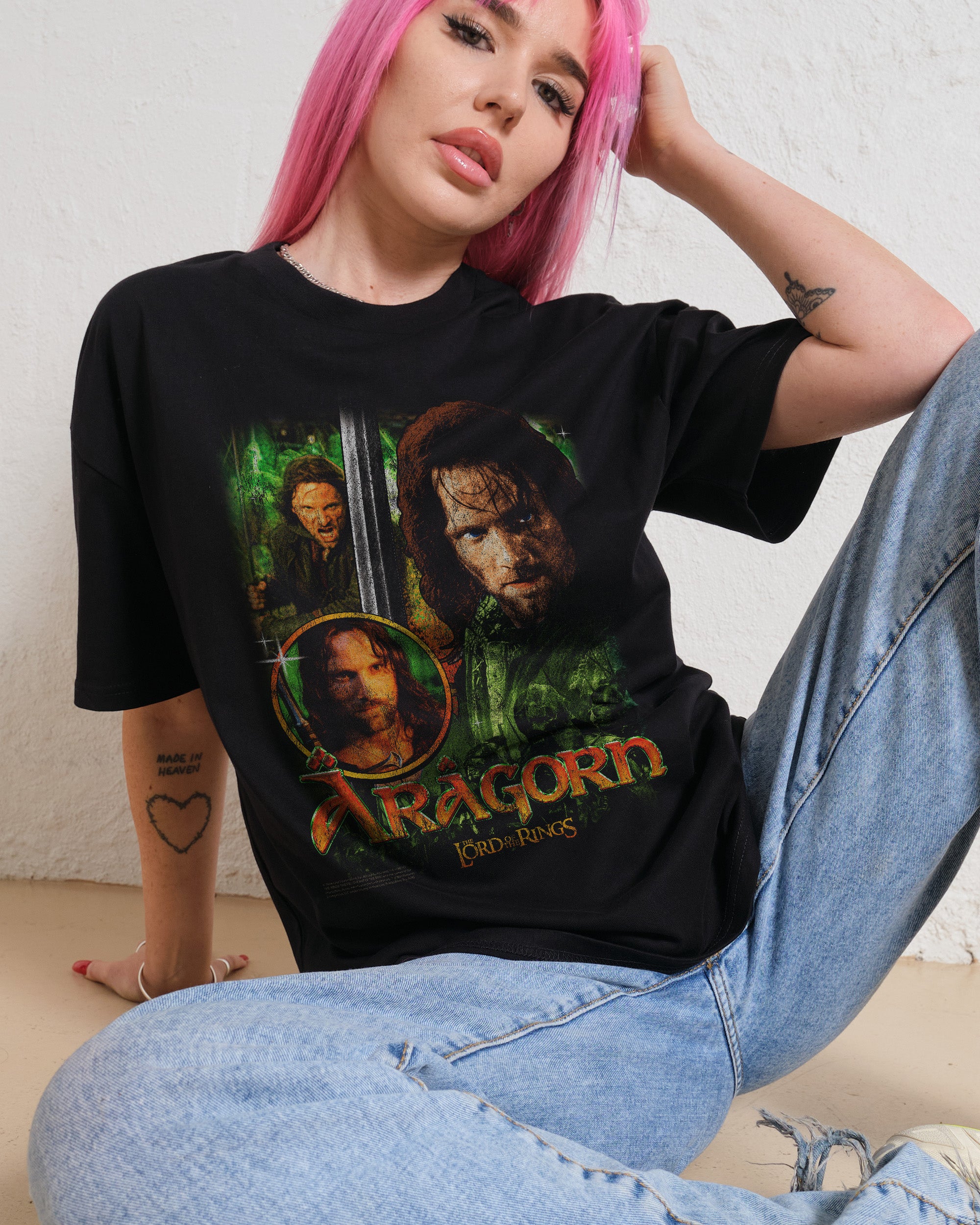 Vintage Aragorn T-Shirt | Official Lord of the Rings Merch