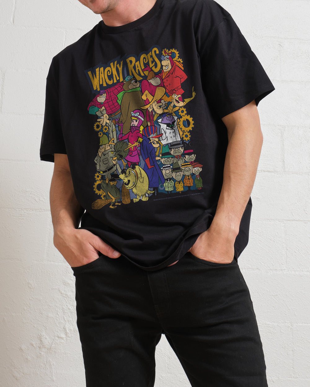 Wacky Races Collage T-Shirt | Official Wacky Races Merch Australia