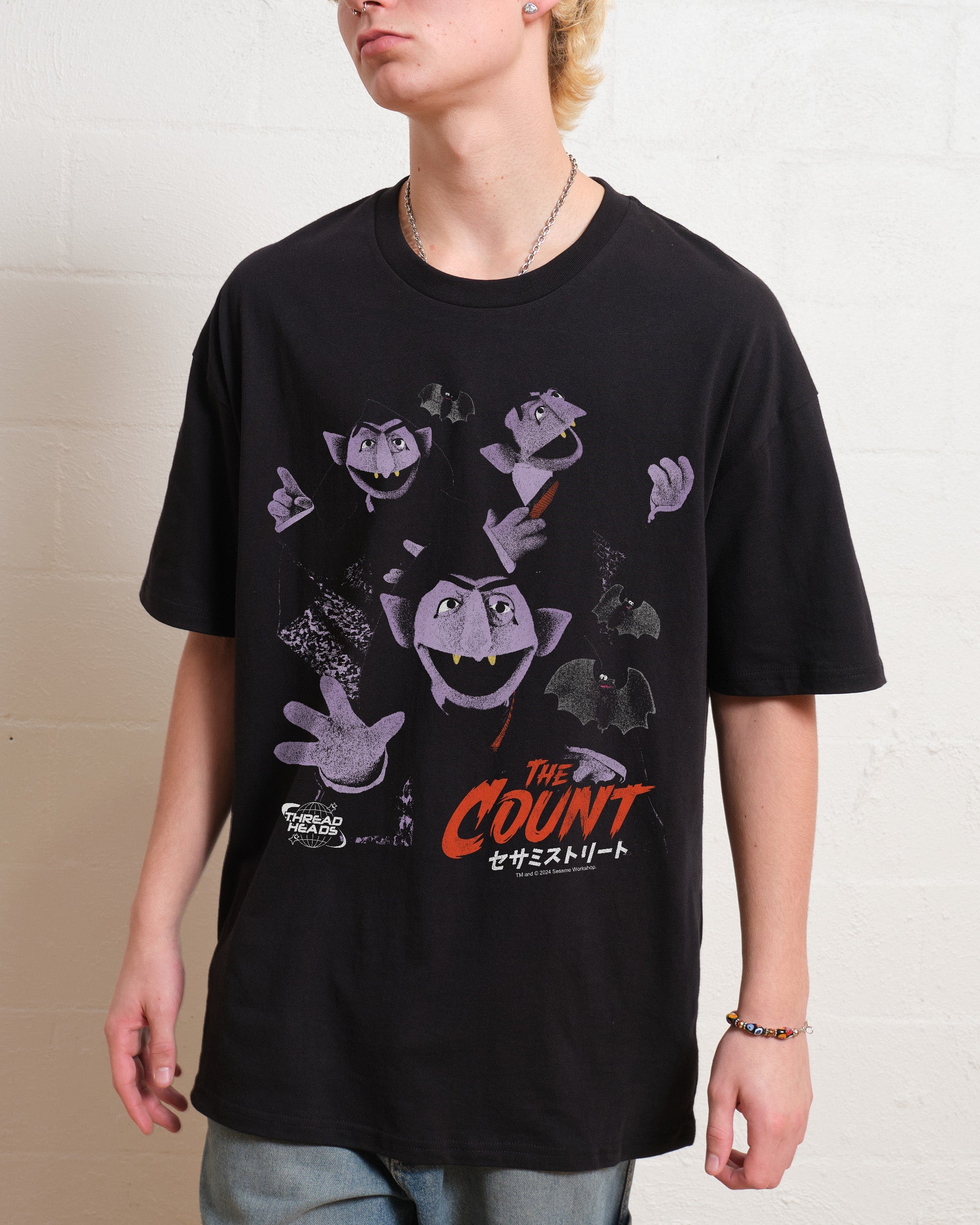 Japan Count T-Shirt | Official Sesame Street Merch Australia
