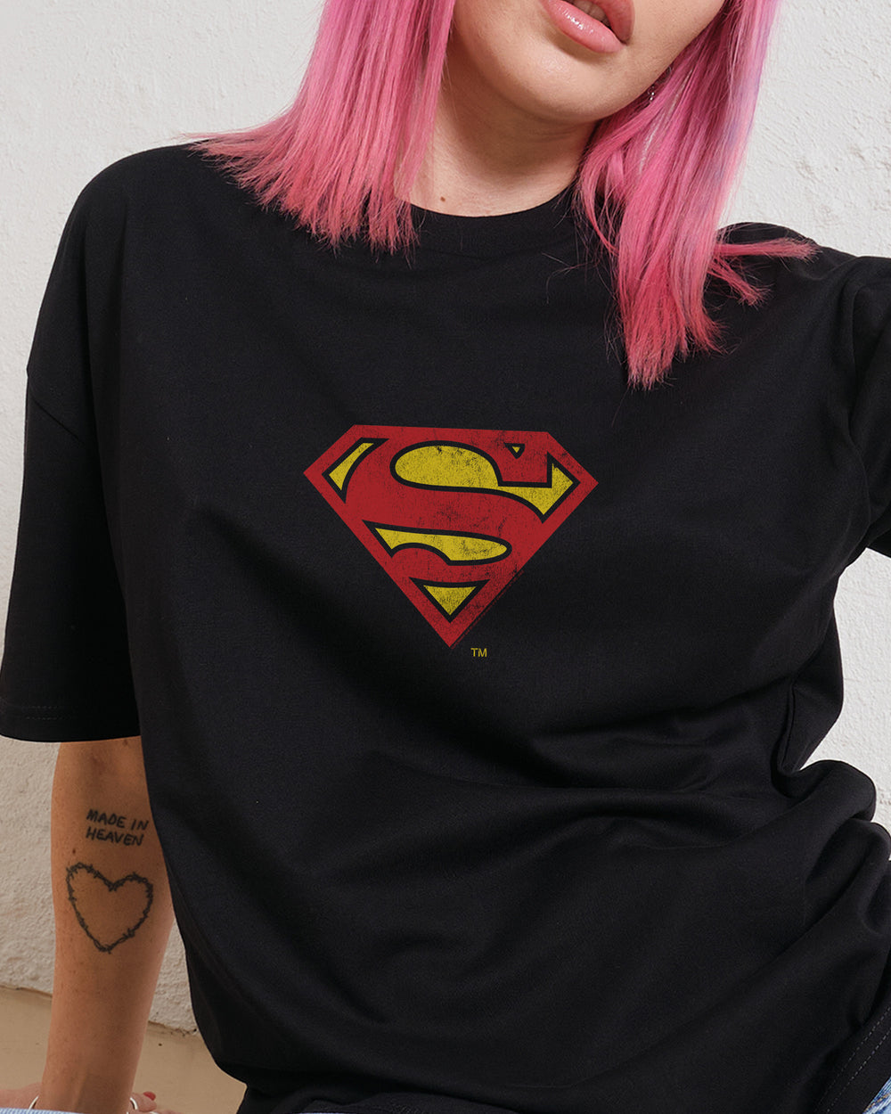 Superman Classic Logo T-Shirt | Official DC Merch Australia