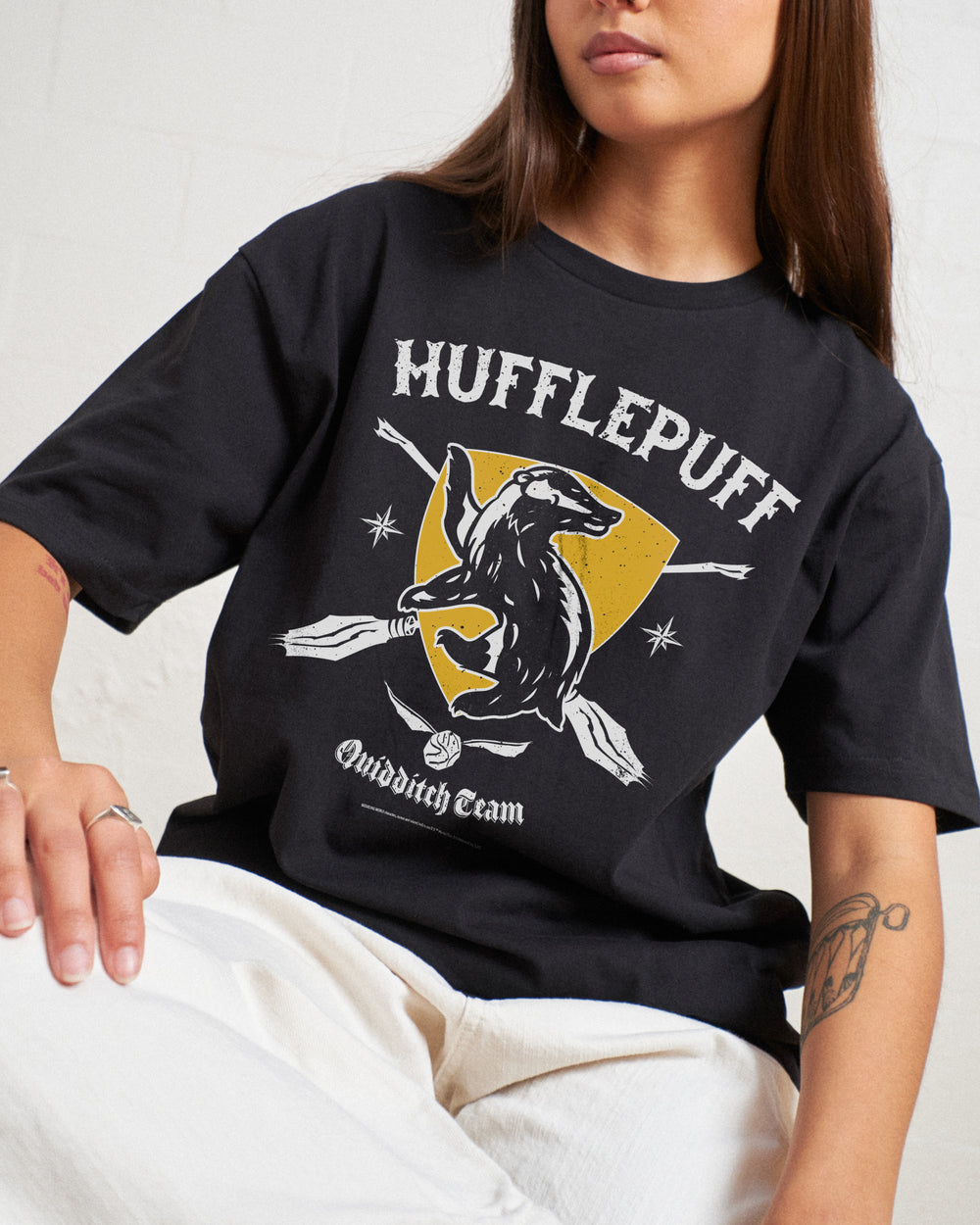 Hufflepuff Quidditch Team T-Shirt | Official Harry Potter Merch Australia