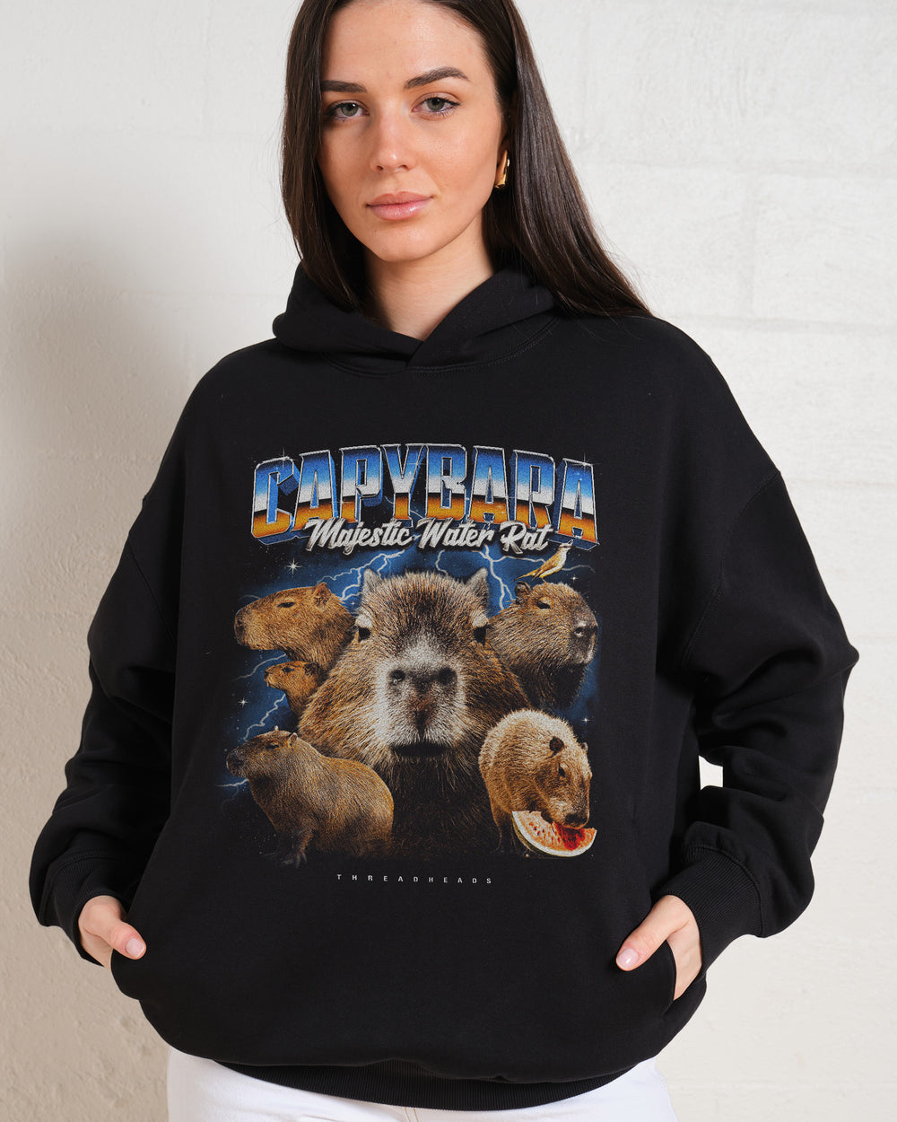 Capybara Water Rat Hoodie | Graphic Hoodie Australia