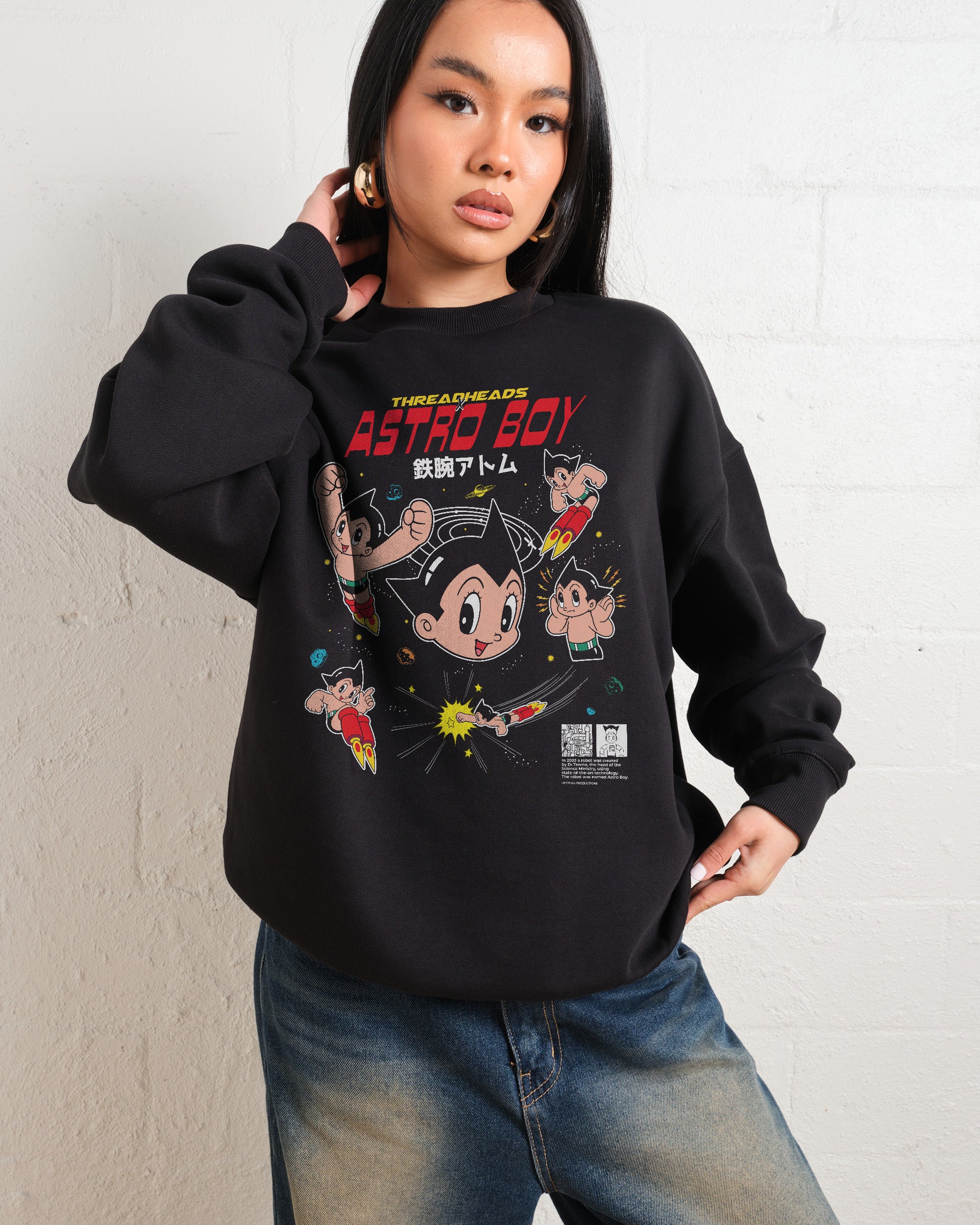 Multi Astro Boy Sweatshirt | Official Astro Boy Merch Australia