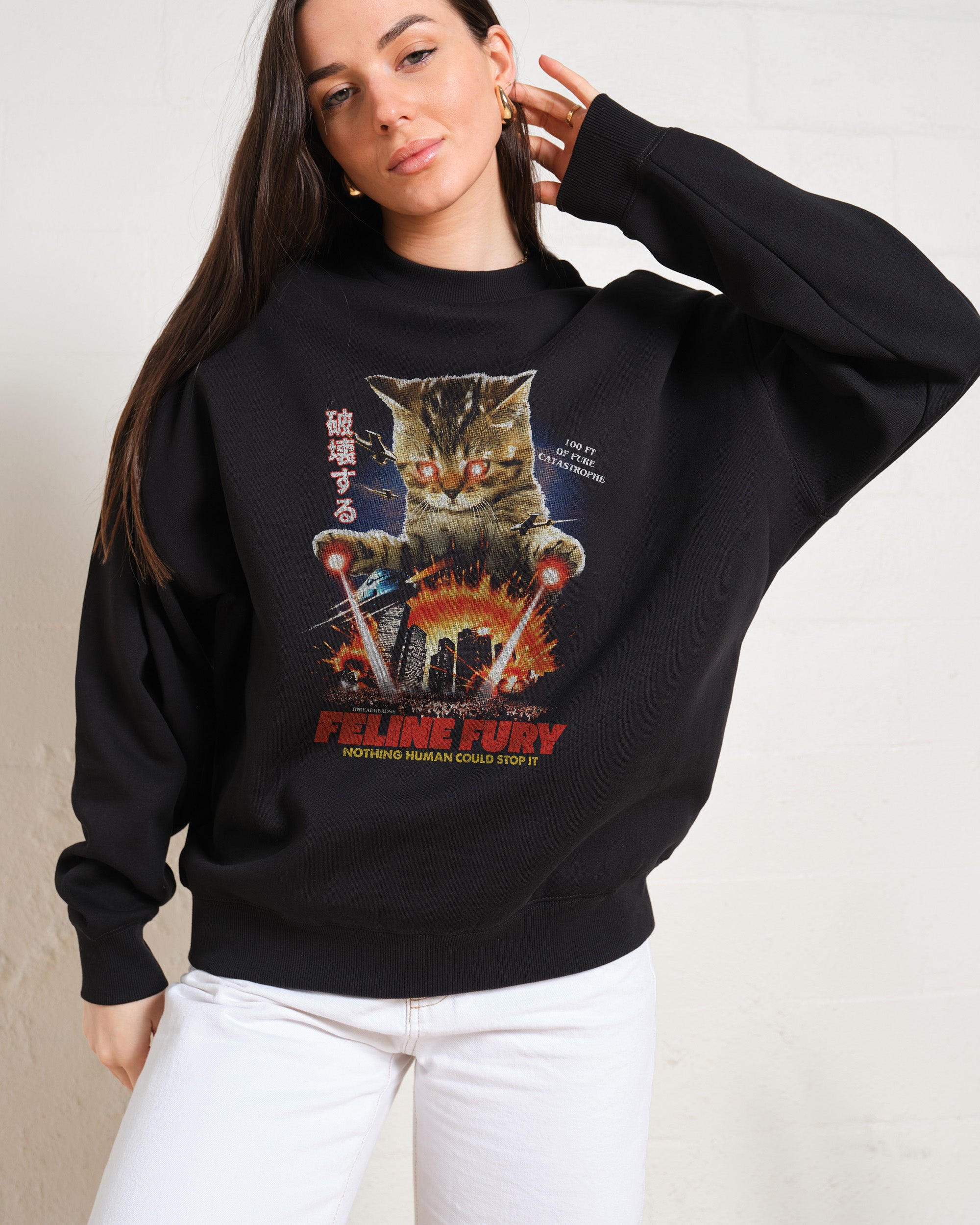 Feline Fury Sweatshirt | Funny Sweatshirt Australia
