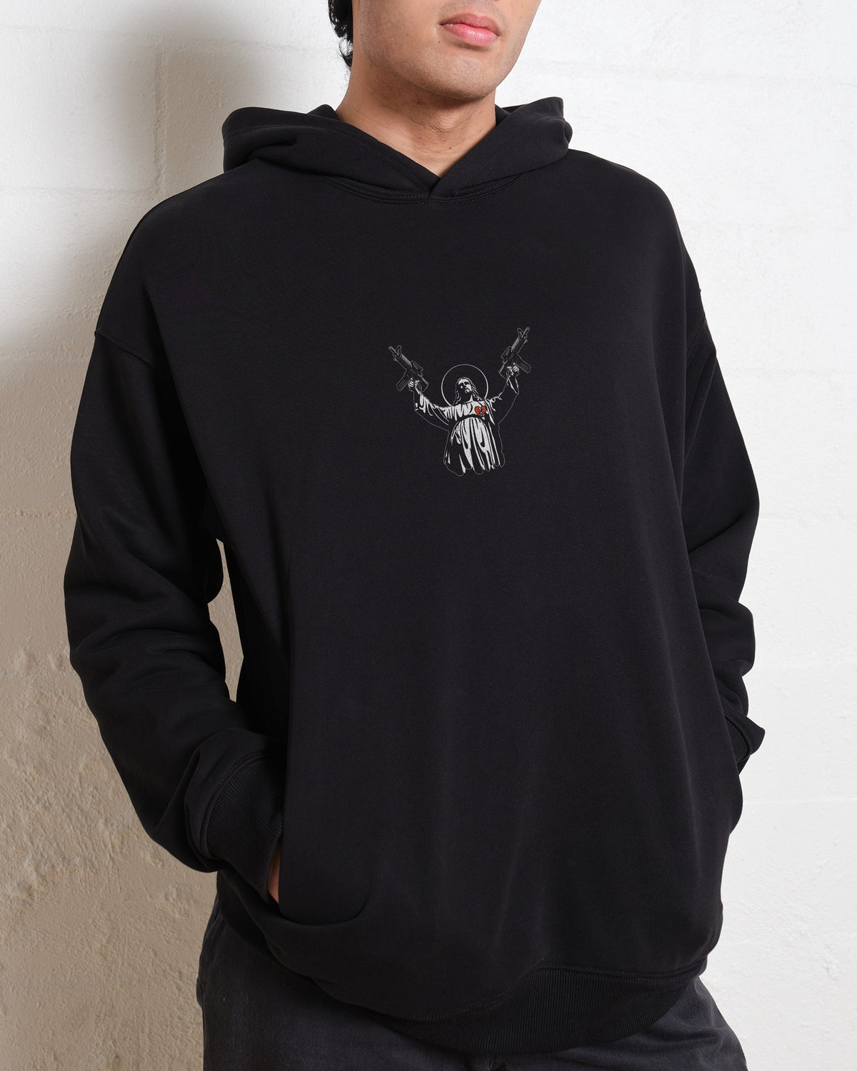 Machine Gun Christ Hoodie | Funny Hoodie Australia