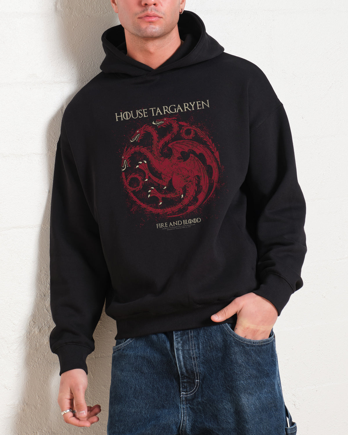 Targaryen Sigil Hoodie | Official Game of Thrones Merch Australia