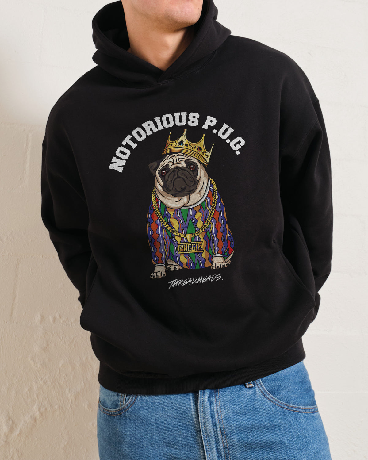 Notorious PUG Hoodie | Funny Hoodie Australia