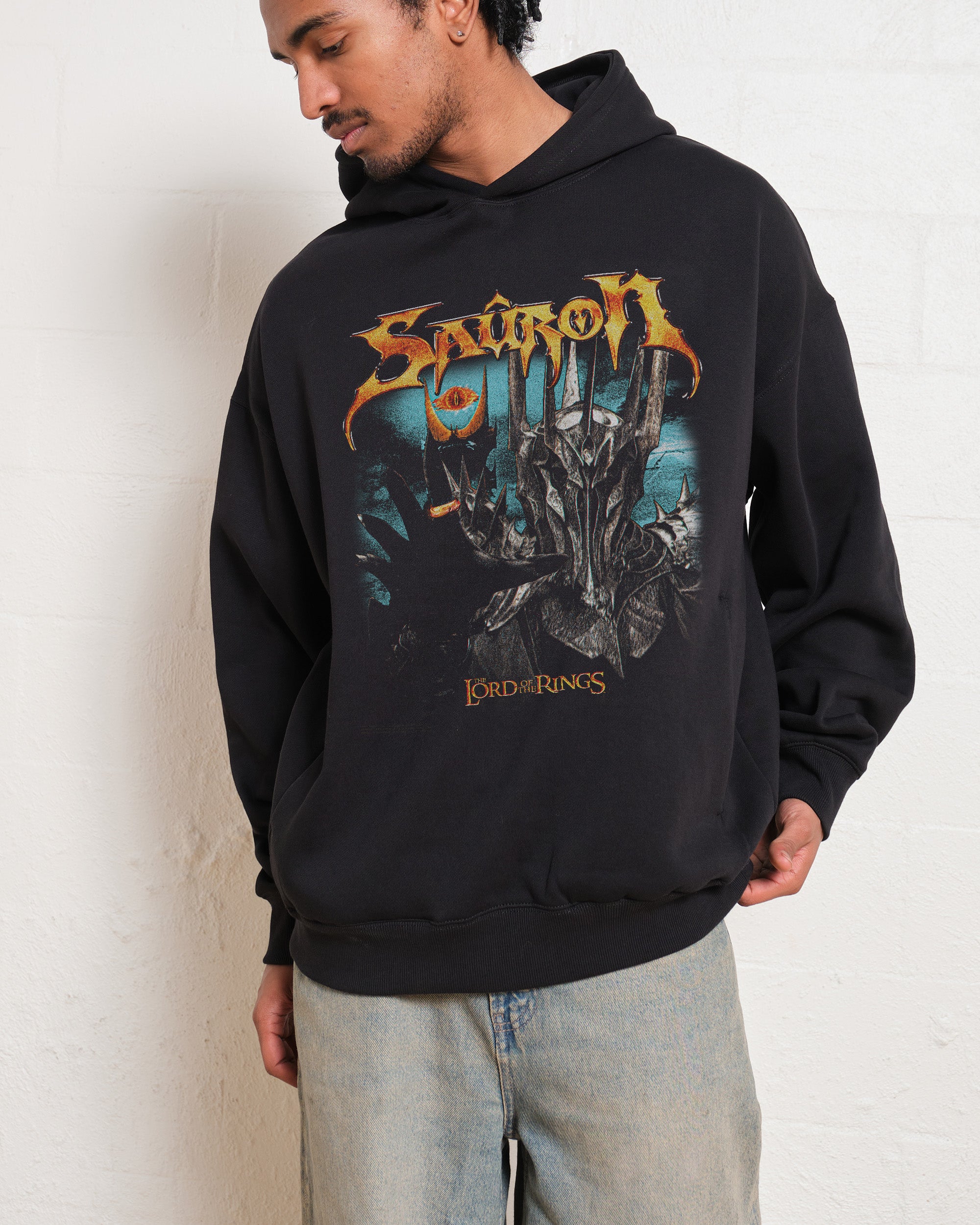 Vintage Sauron Hoodie | Official Lord of the Rings Merch