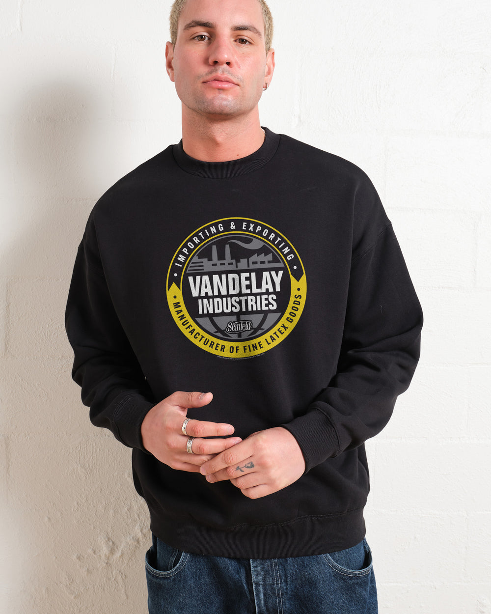 Vandelay Industries Logo Sweatshirt | Official Seinfeld Merch Australia