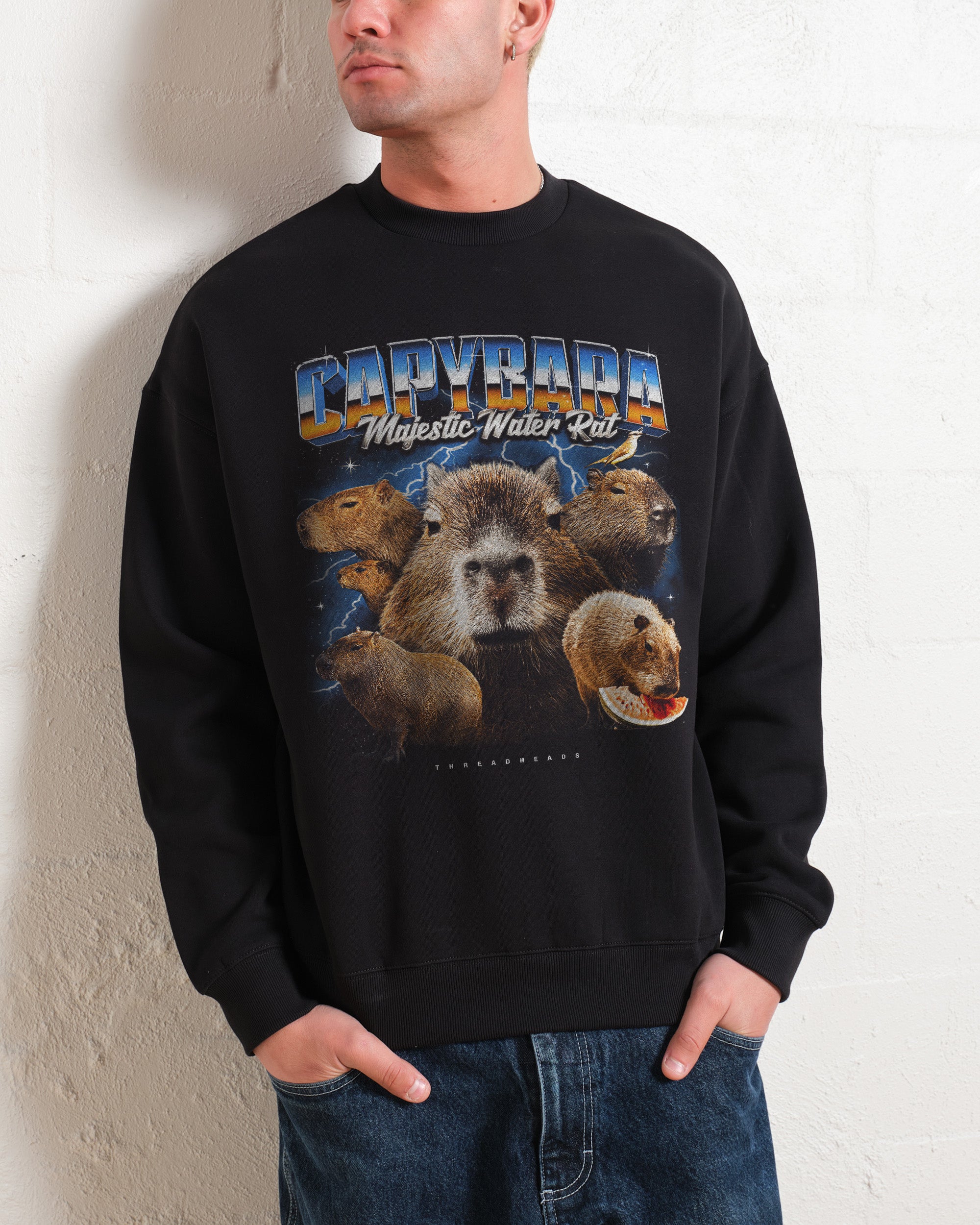 Capybara Water Rat Sweatshirt | Graphic Sweatshirt Australia