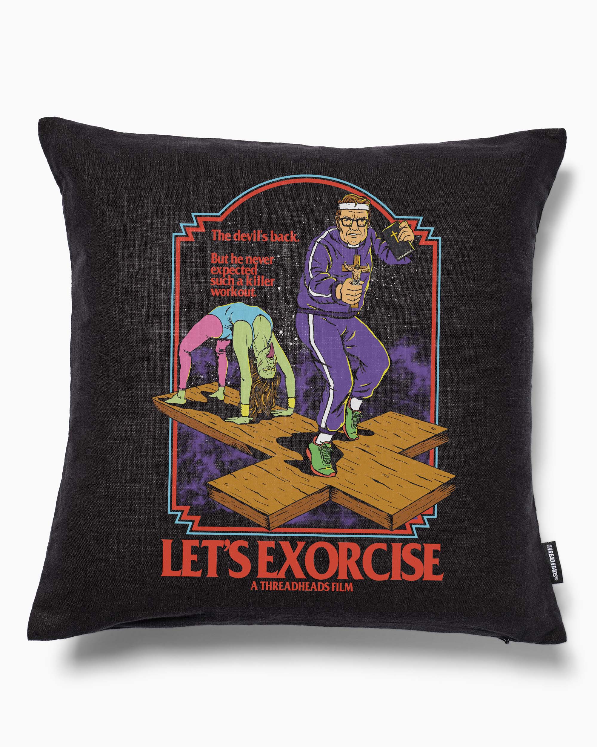 Let's Exorcise Cushion | Graphic Cushion & Covers Australia