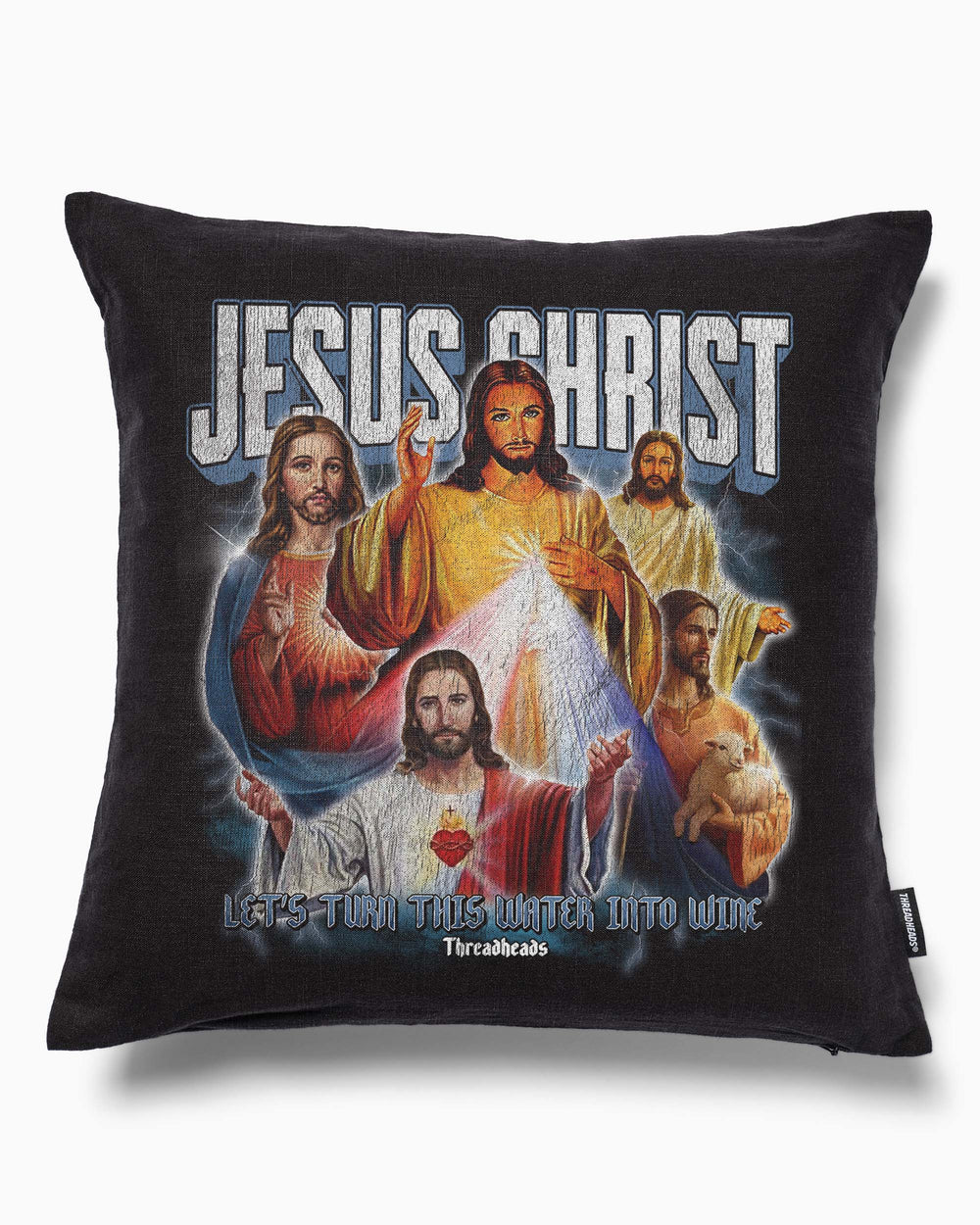 Vintage Jesus Christ Cushion | Graphic Cushion & Covers Australia