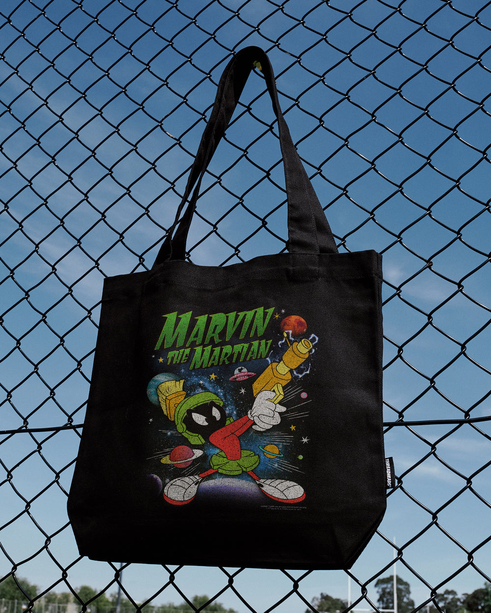 Marvin the Martian Vintage Tote Bag | Official Marvin the Martian Merch ...