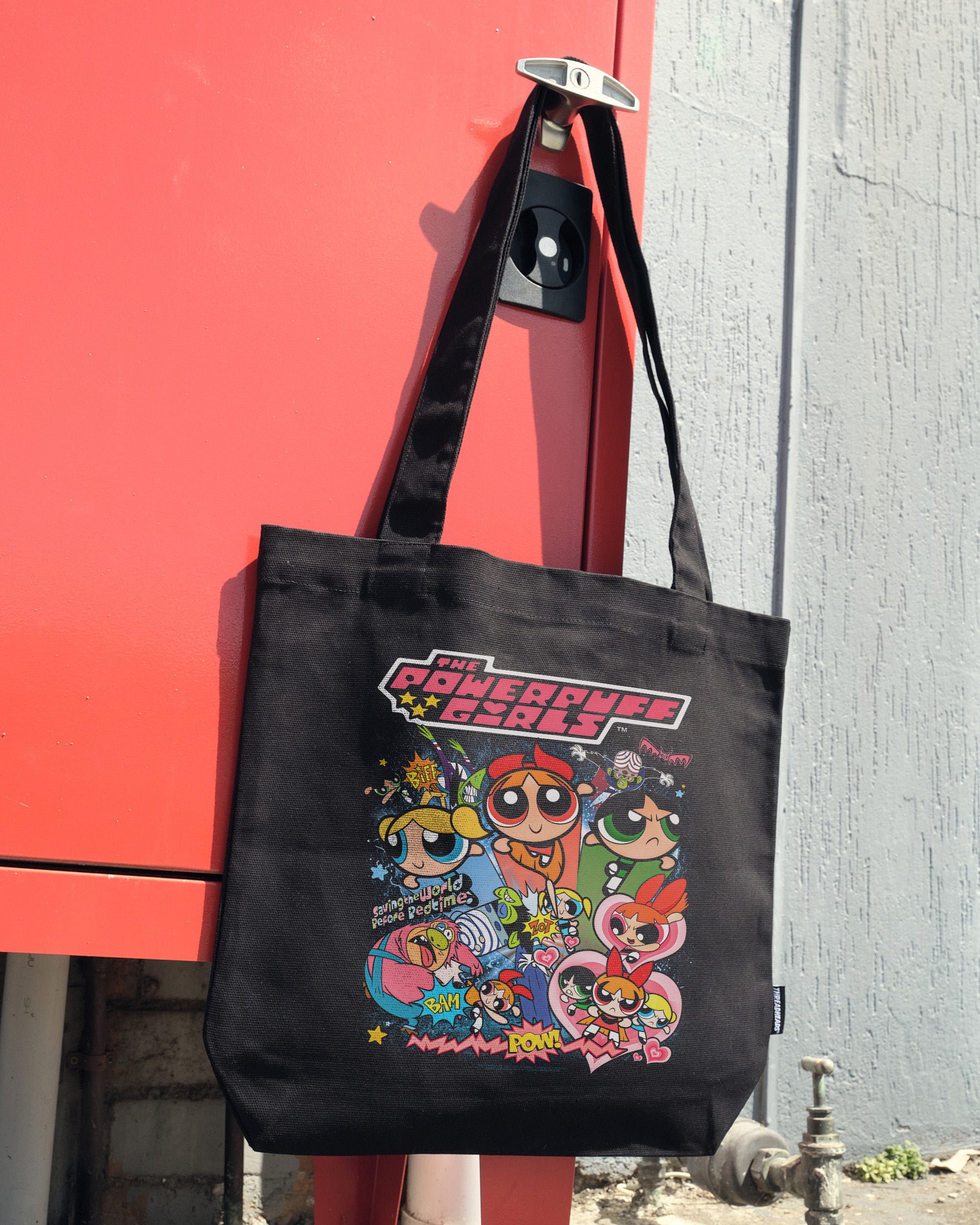 Powerpuff Girls Vintage Tote Bag | Official The Powerpuff Girls Merch ...