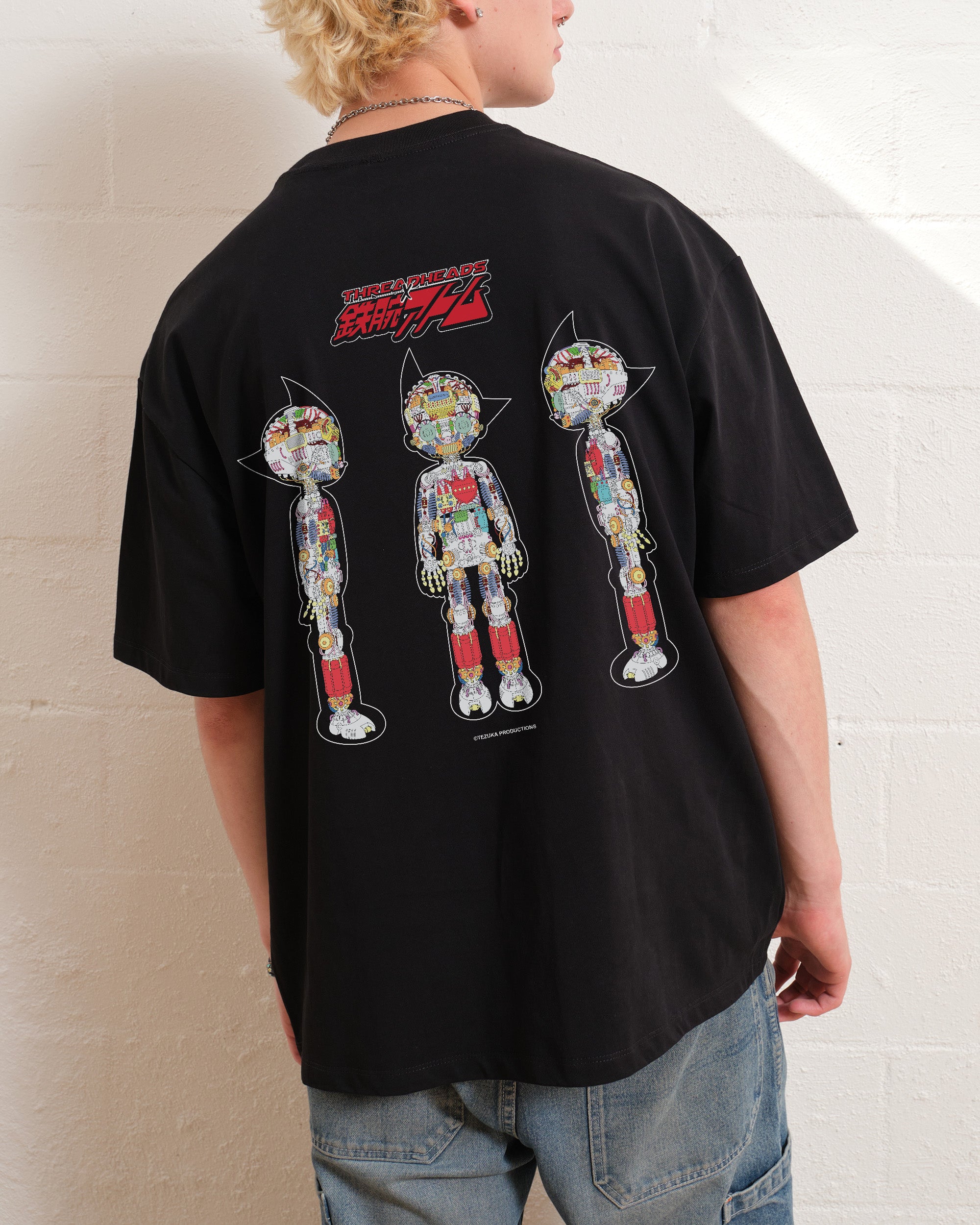 Astro Boy Internal Mechanism Oversized Tee | Graphic Oversized Tee ...