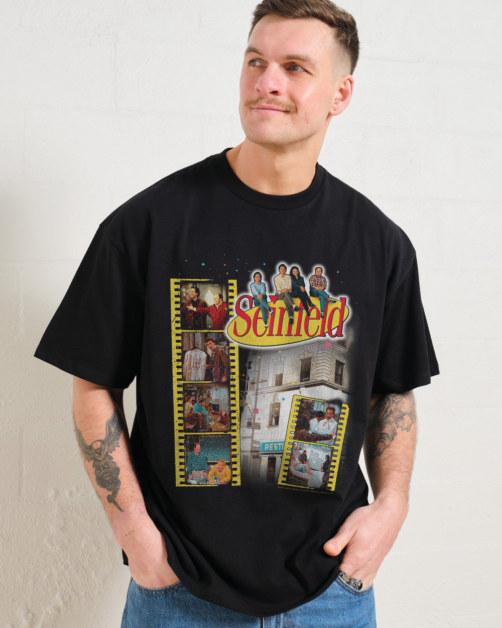 Seinfeld Scenes Oversized Tee | Official Seinfeld Merch Australia
