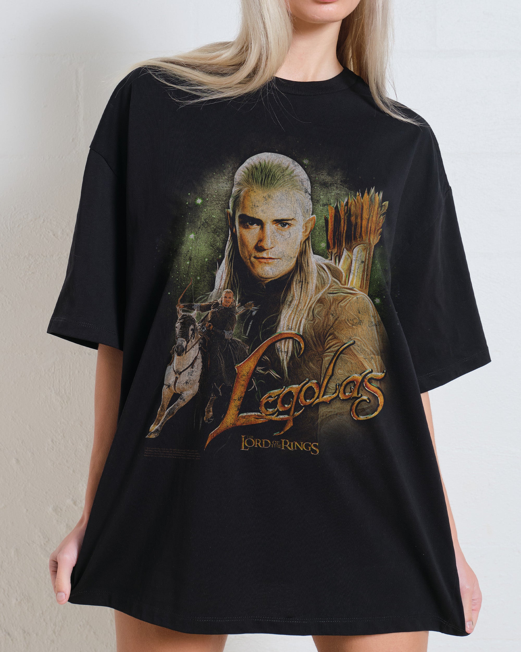 Vintage Legolas Oversized Tee | Official Lord of the Rings Merch