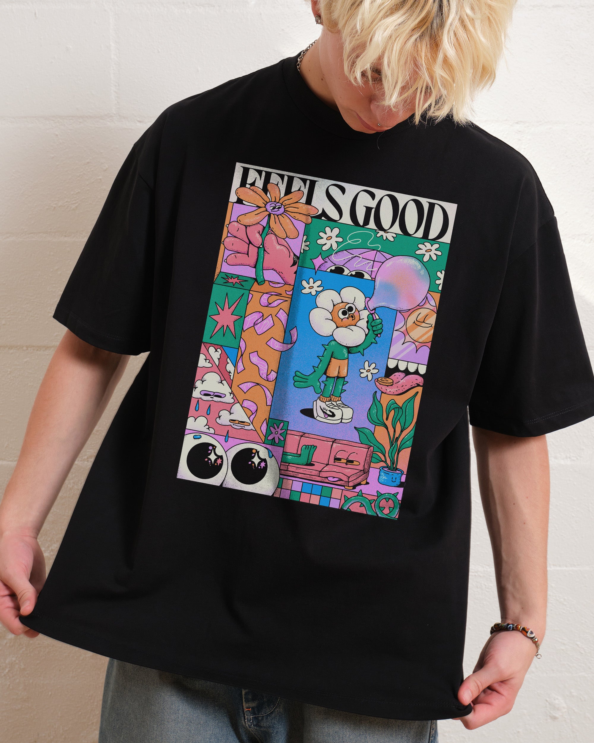 Feels Good Oversized Tee | Designed by My Sunbeam Australia