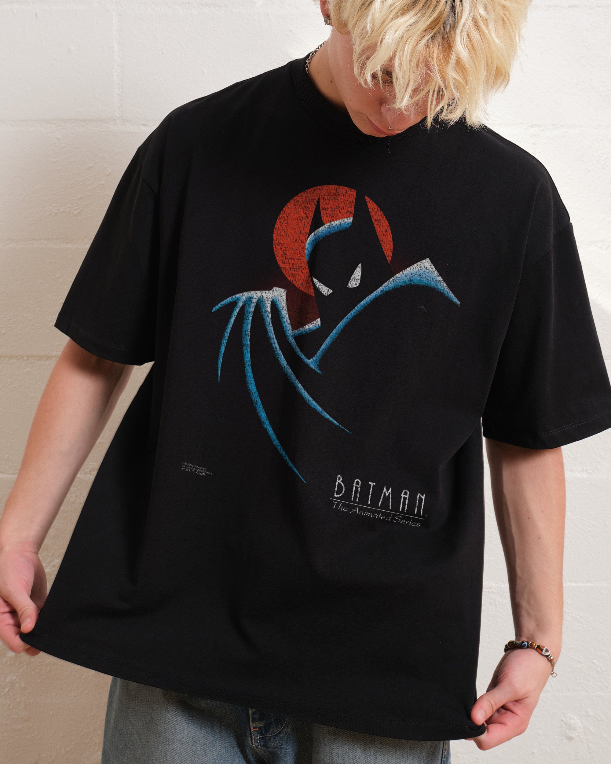 Batman The Animated Series Logo Oversized Tee | Official DC Merch Australia