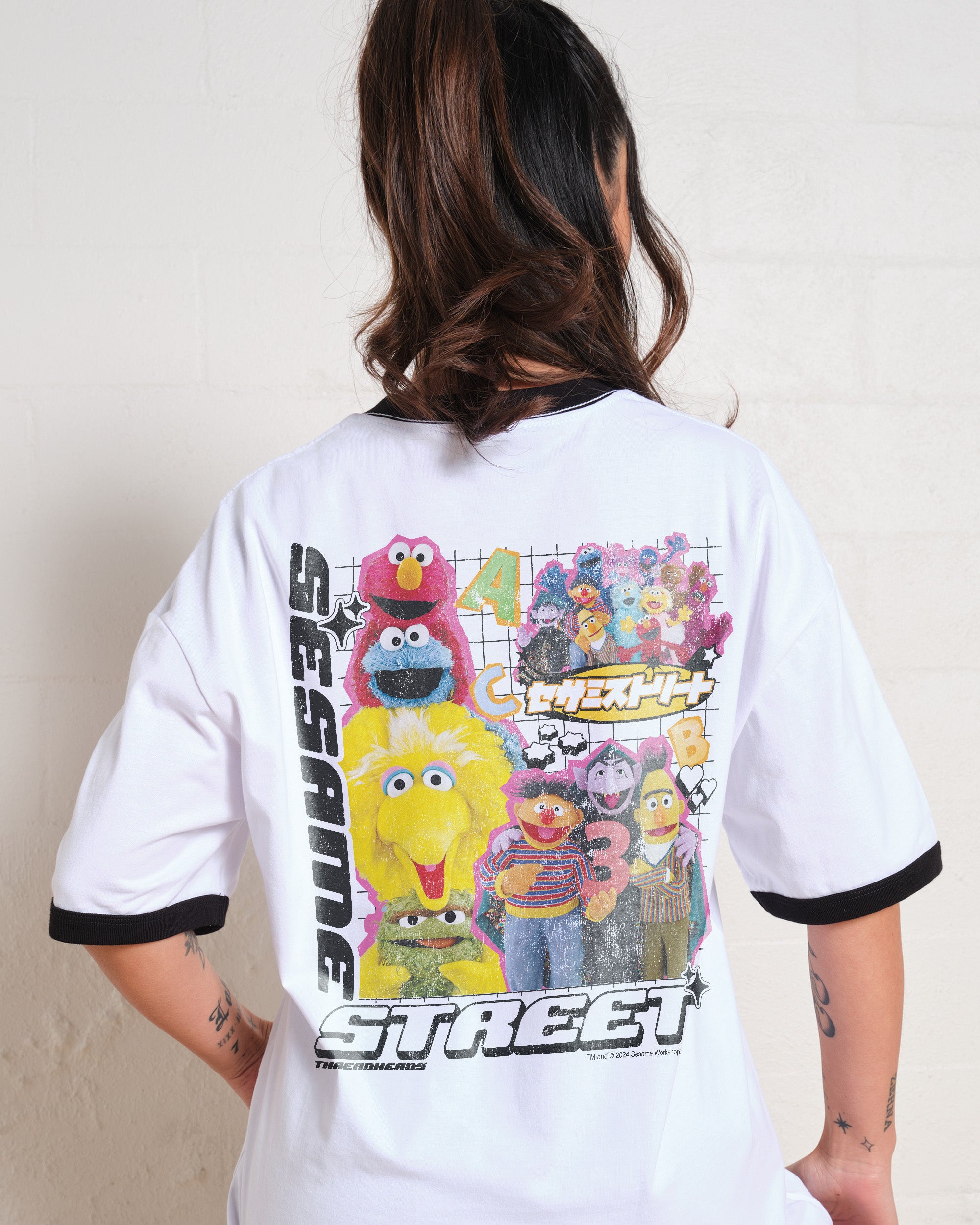 Y2K Sesame Street T-Shirt | Official Sesame Street Merch Australia