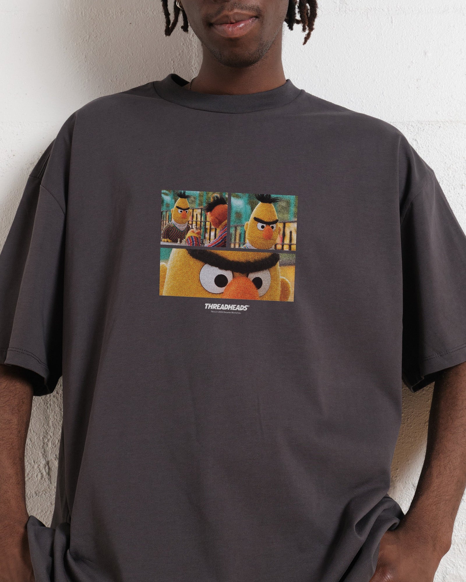 Angry Bert Oversized Tee | Vintage Heavy Oversized Tee Australia