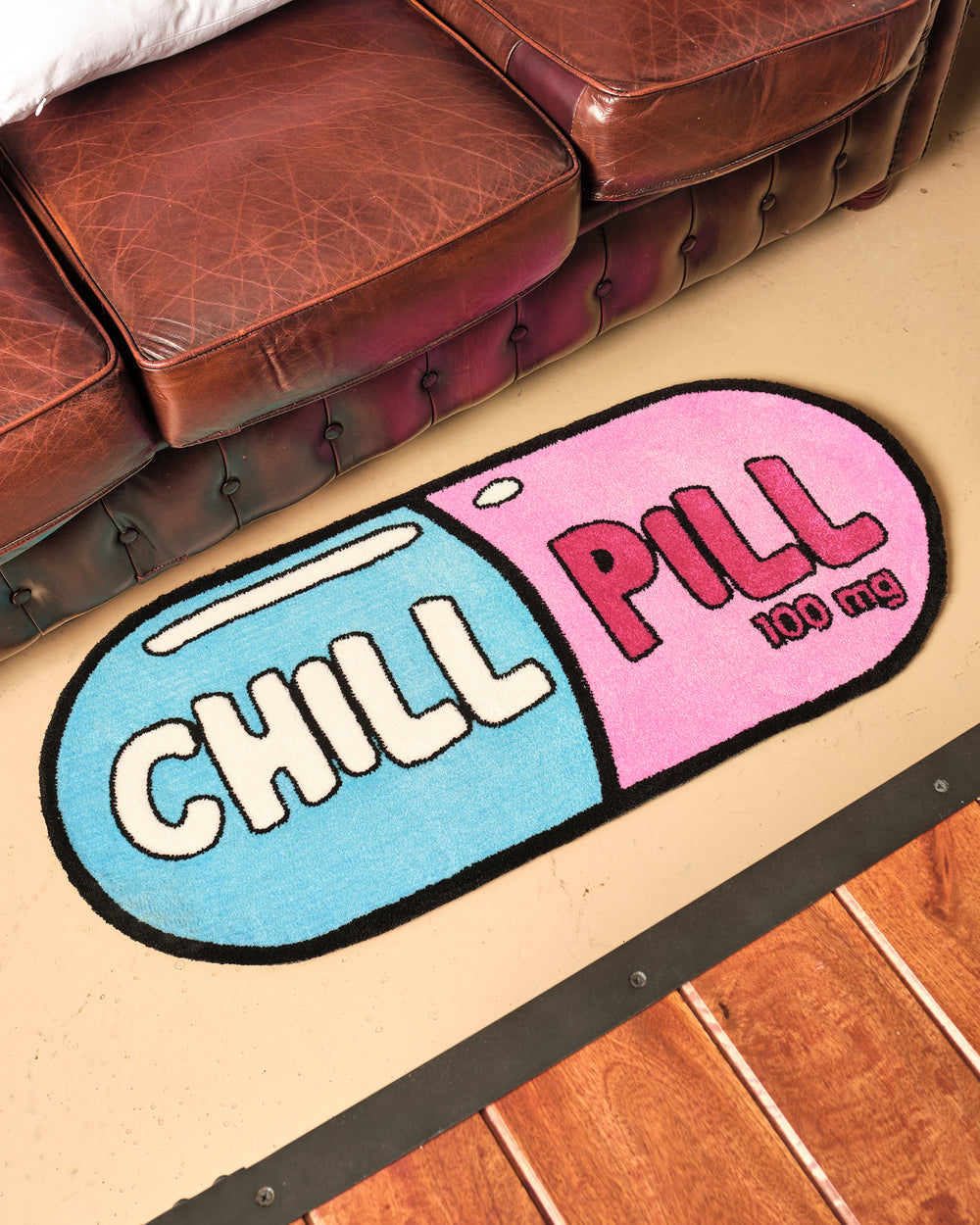 Chill Pill Tufted Rug | Threadheads Exclusive Australia