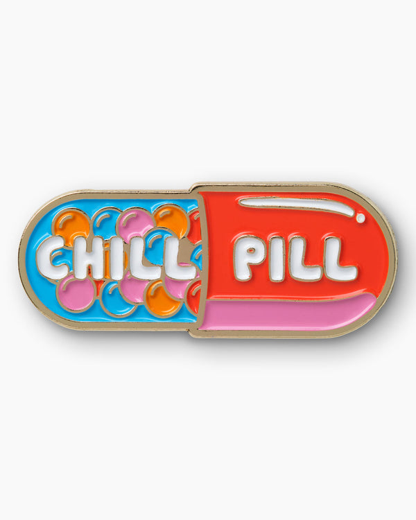 Chill pill Enamel Pin | Threadheads Exclusive Australia