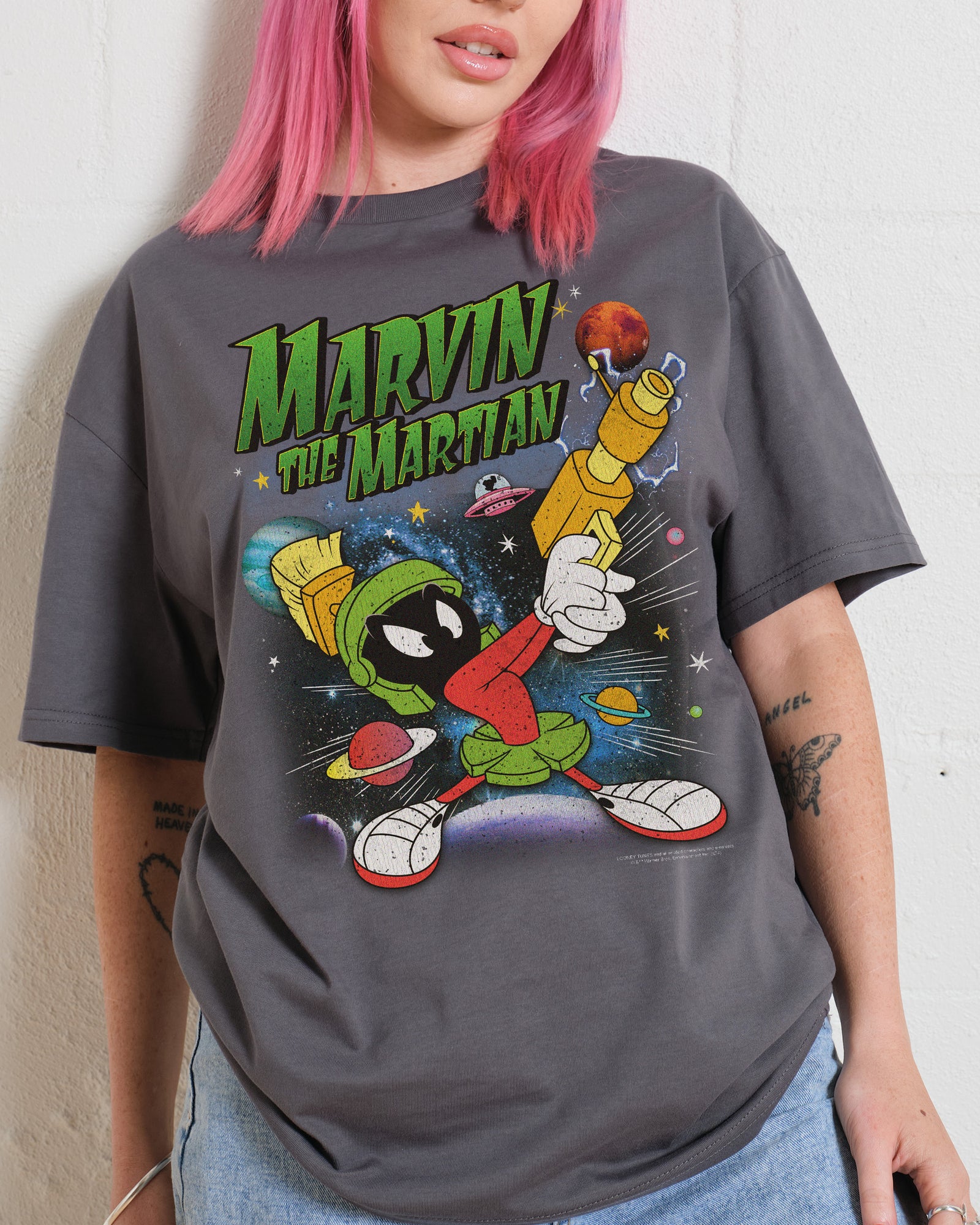 Marvin the Martian Vintage T-Shirt | Official Marvin the Martian Merch ...