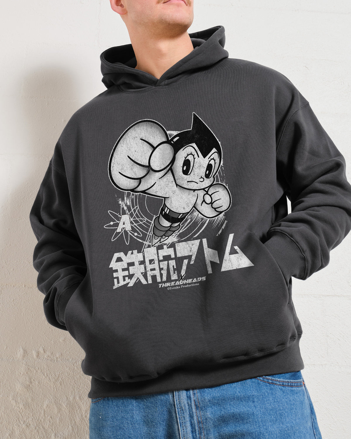 Astro Boy Black and White Hoodie | Official Astro Boy Merch Australia
