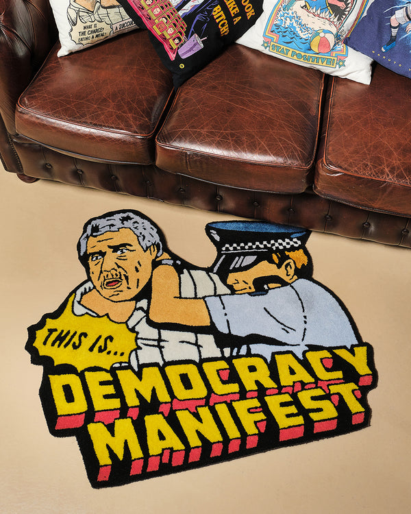 This is Democracy Manifest Tufted Rug | Threadheads Exclusive Australia