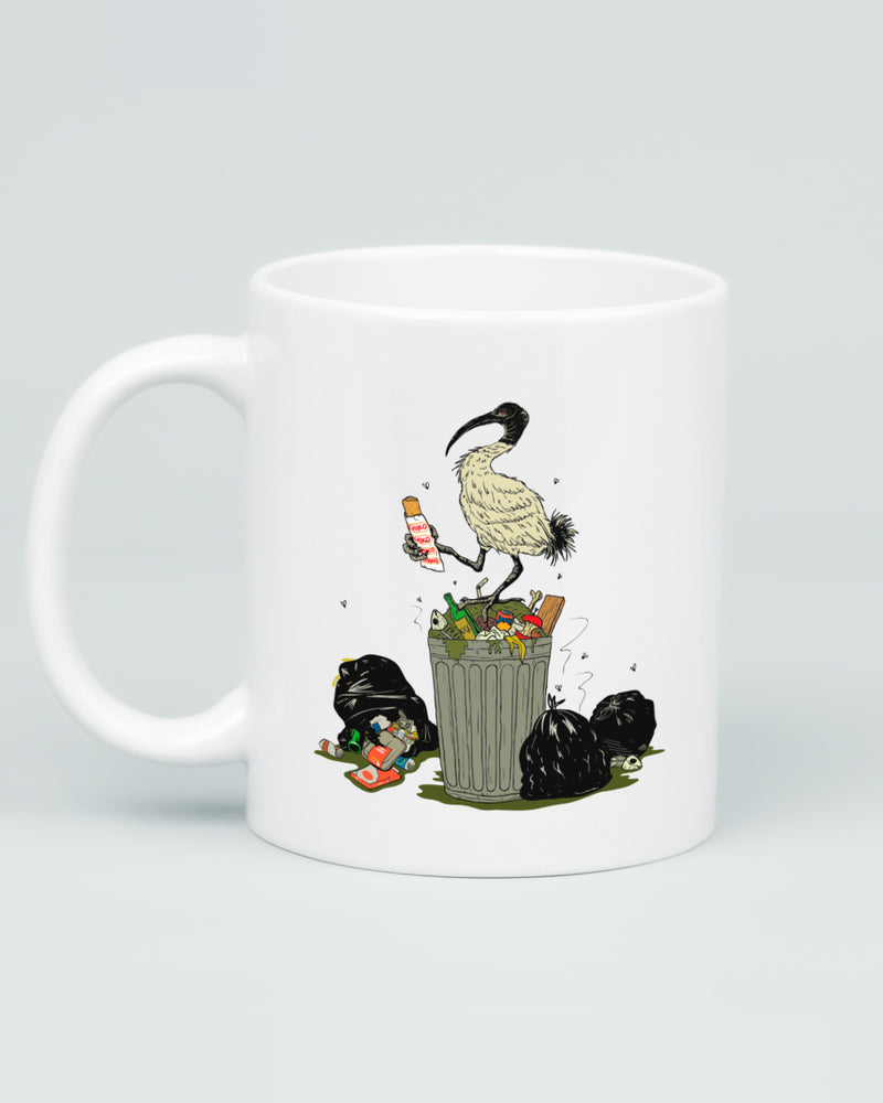 Bin Chicken Mug | Funny Aussie Australia