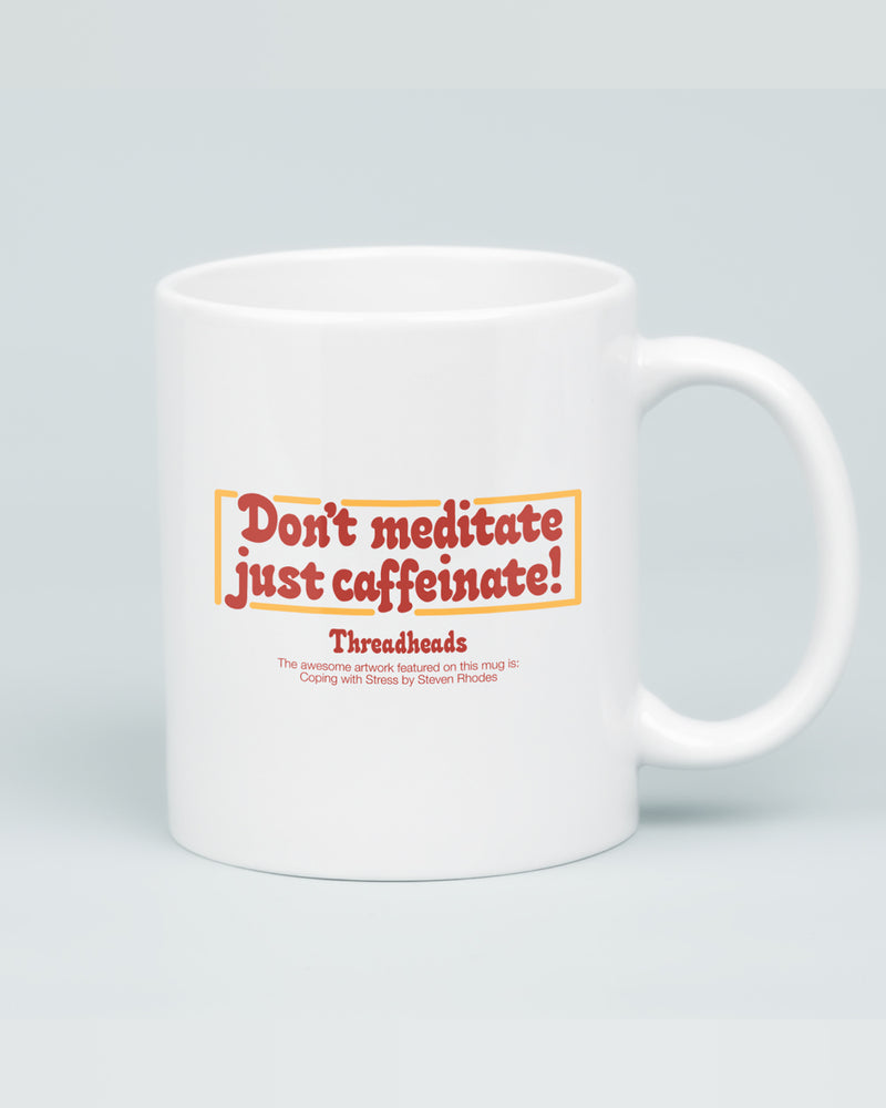 Coping with Stress Mug | Designed by Steven Rhodes Australia