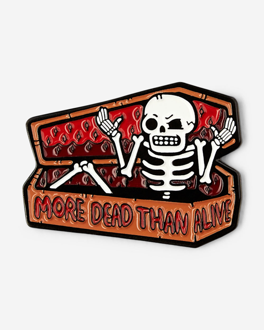 More Dead Than Alive Enamel Pin | Threadheads Exclusive Australia