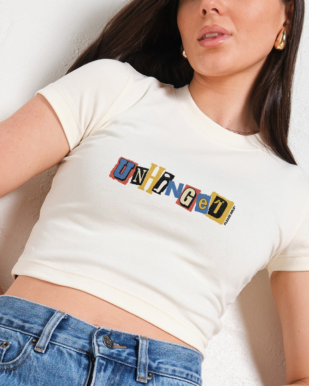 Unhinged Baby Tee | Graphic Baby Tee Australia