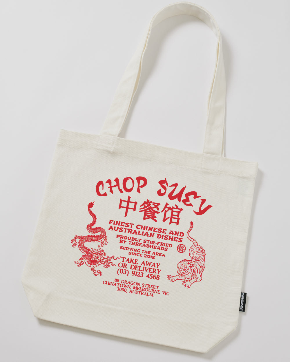 Chop Suey Tote Bag | Threadheads Australia