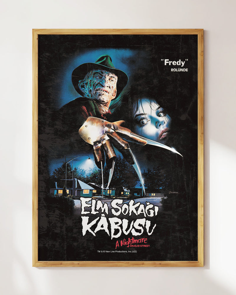 Freddy Krueger Elm Sokagi Kabusu Art Print | Art Print & Wall Art Australia